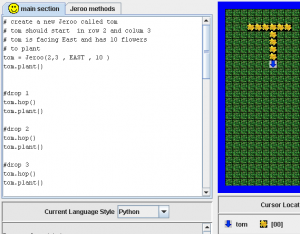 Jeroo Spelling Letters (python) - Mr. M online