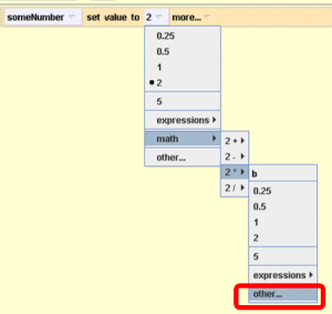 Math Expressions in Alice - Mr. M online